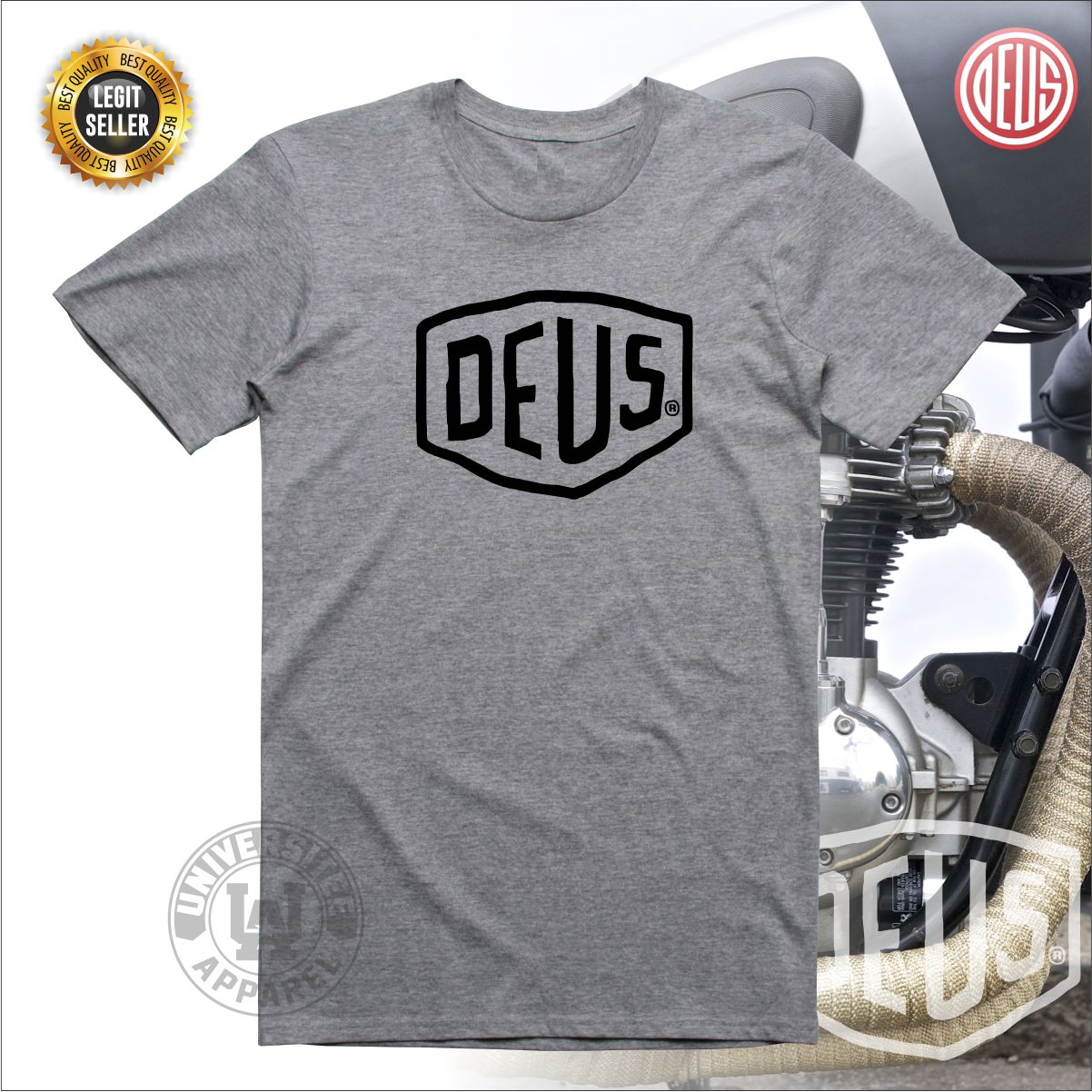 DEUS Ex Machina Logo Shirt DEUS Logo Shirt | Lazada PH