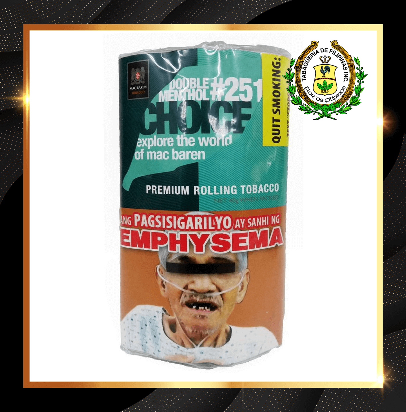 Mac Baren RYO Double Menthol Choice - 40g Pouch | Lazada PH