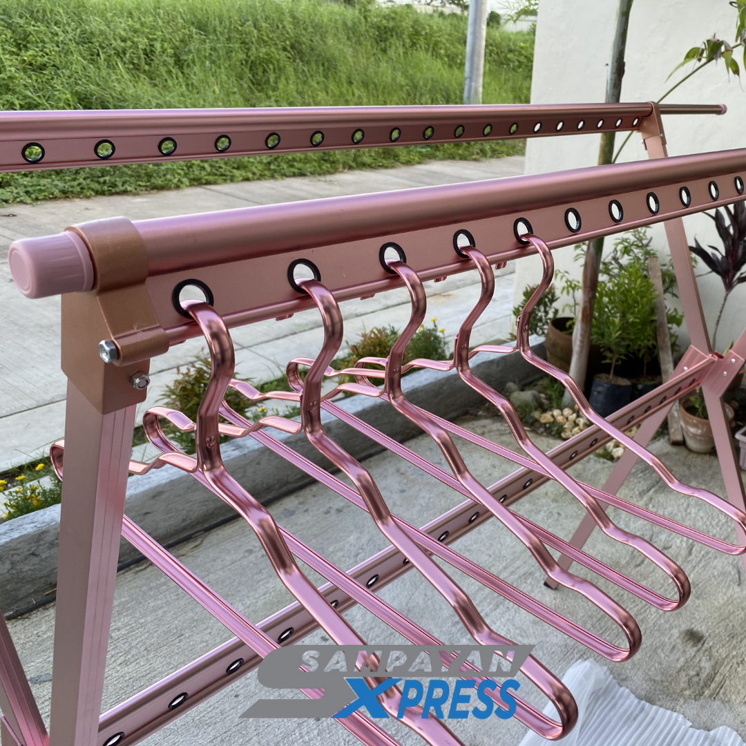 Elegant Foldable and Movable Laundry Drying Rack (Sampayan) for Indoor ...