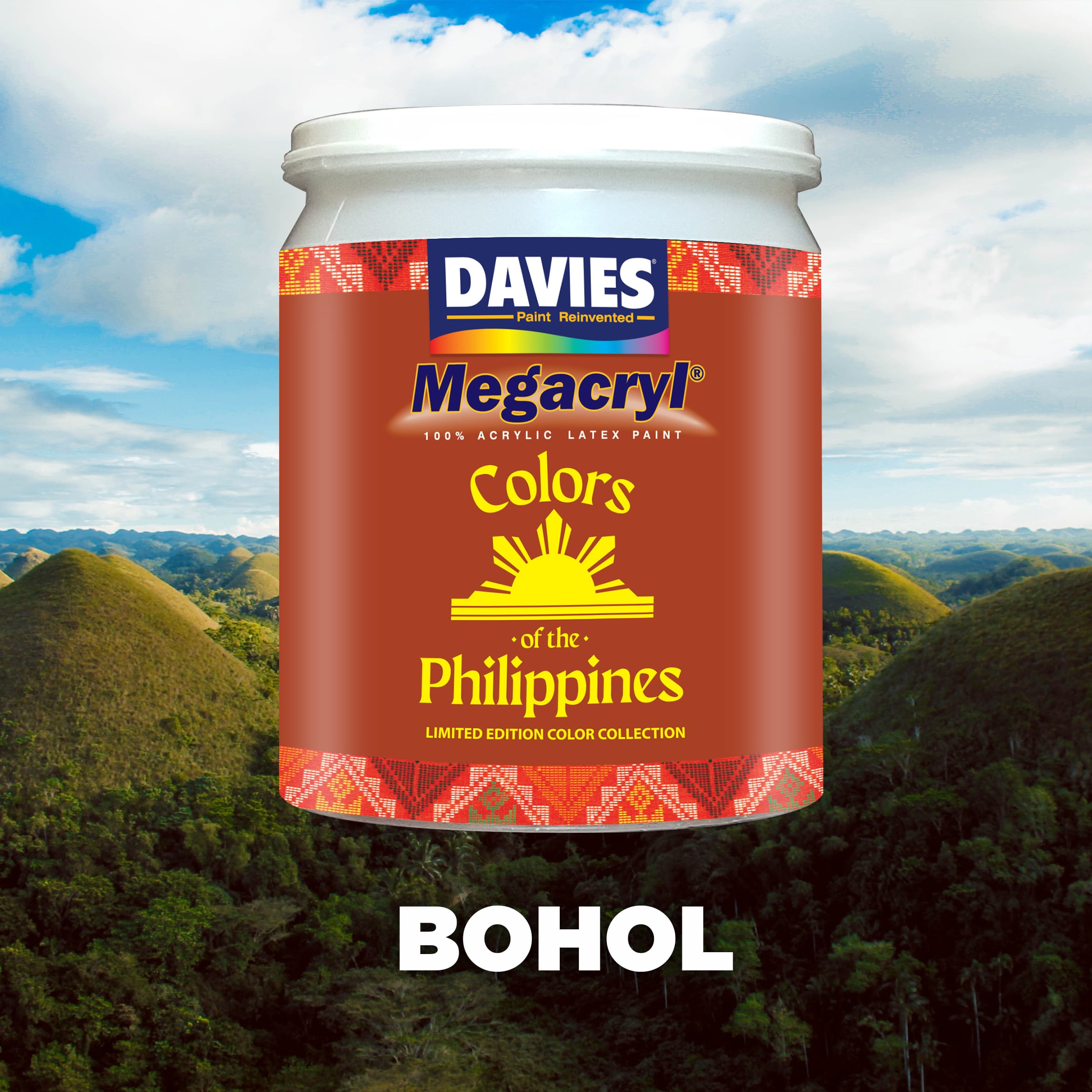 Davies Paints Megacryl MCS Semi-Gloss (1L) - BOHOL, Colors of the ...