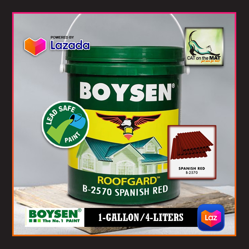 BOYSEN® ROOFGARD™ B-2501/B-2520/B-2540/B-2550/B-2560/B-2570 1-GALLON ...