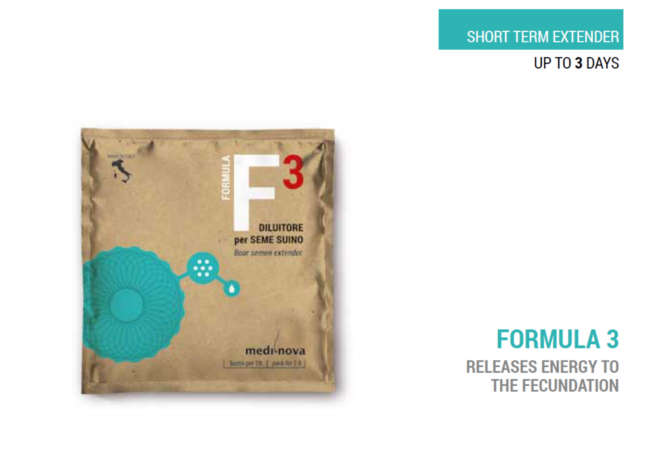 Formula Semen Extenders/Diluent 3days short term preservation for Pig ...