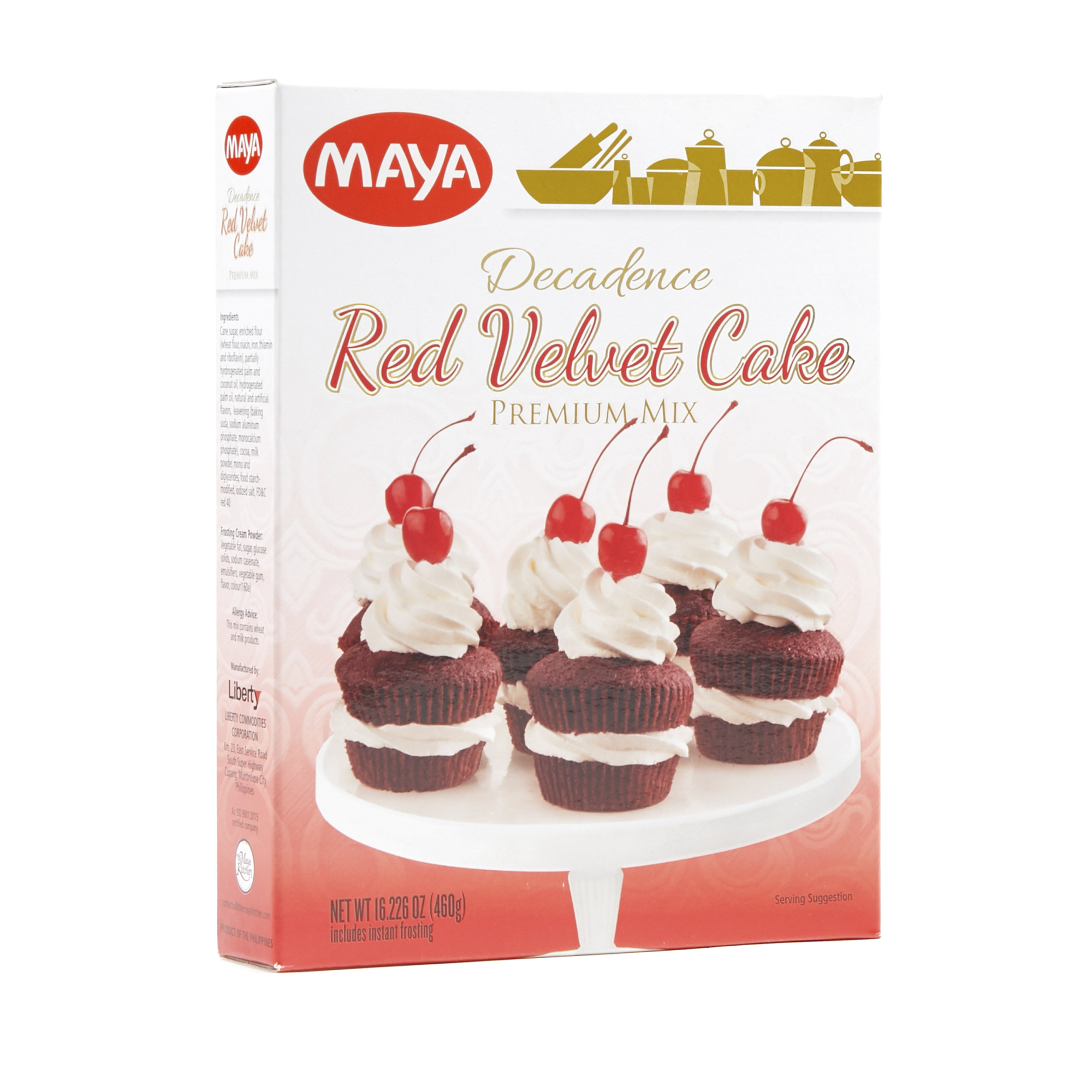 Maya Decadence Red Velvet Cake Mix 460g | Lazada PH