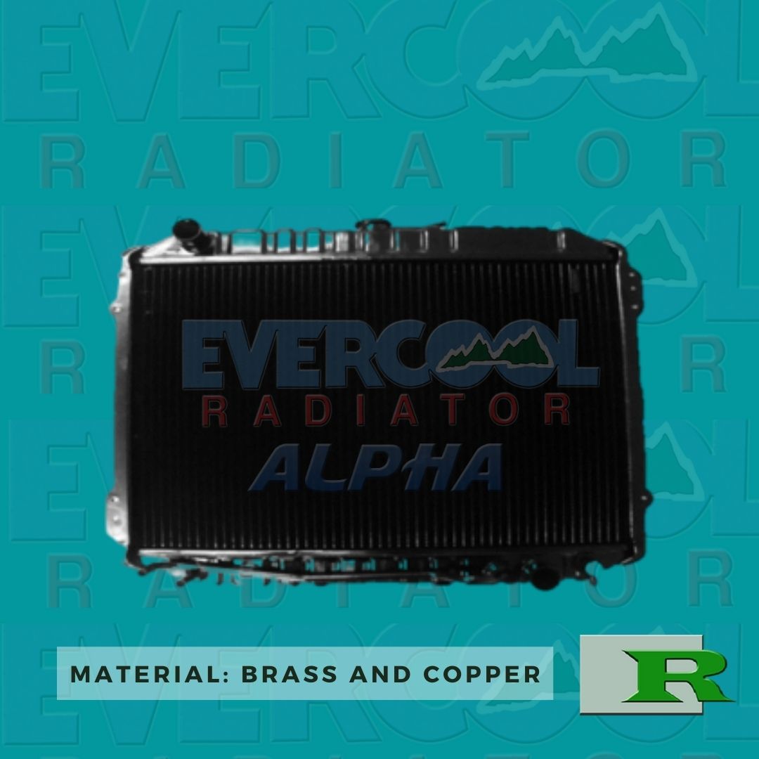 Isuzu Crosswind 2R A/T 2001-2007 Evercool Alpha Radiator | Lazada PH