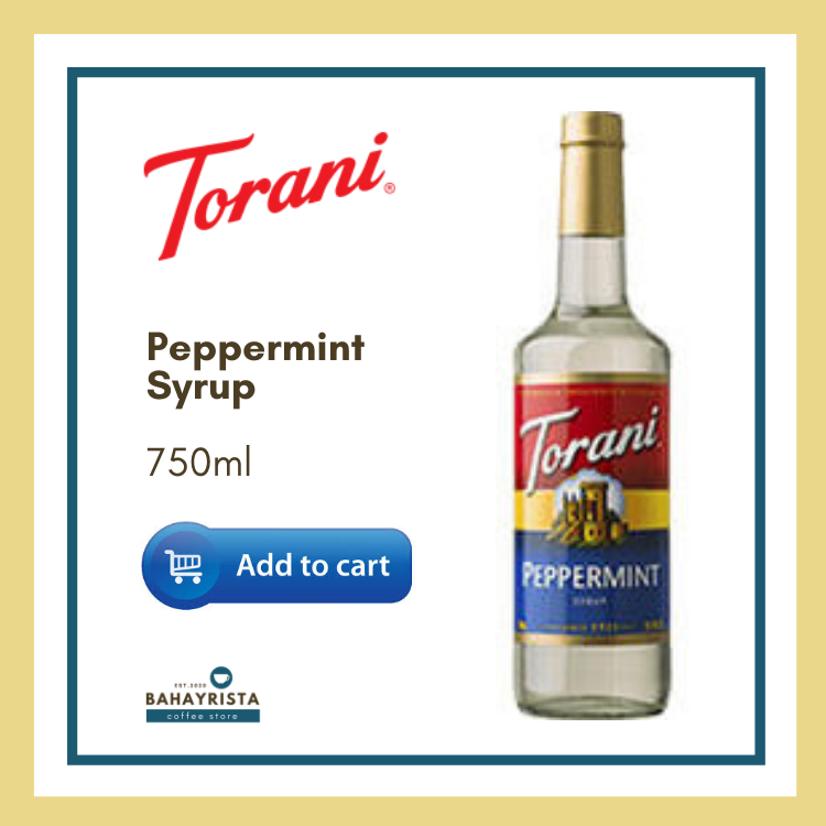 Torani Peppermint Syrup 750ml | Lazada PH