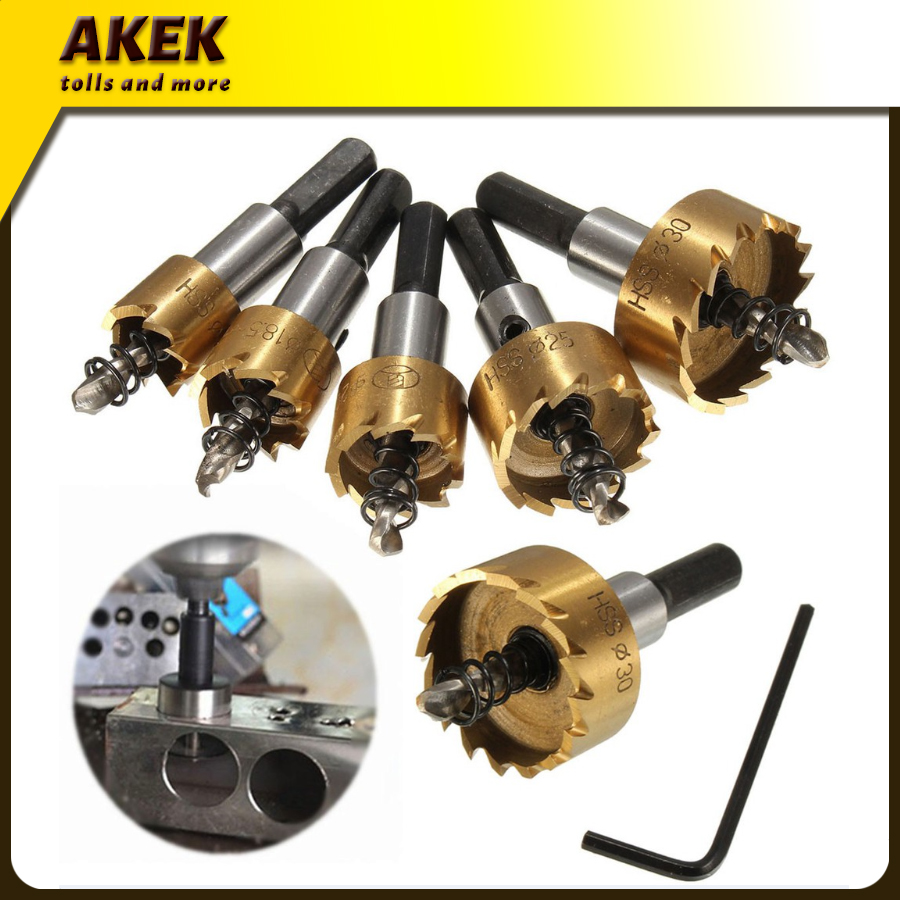 【ready stock】HSS Drill Bit Hole Saw Tooth Set Stainless Steel Metal ...