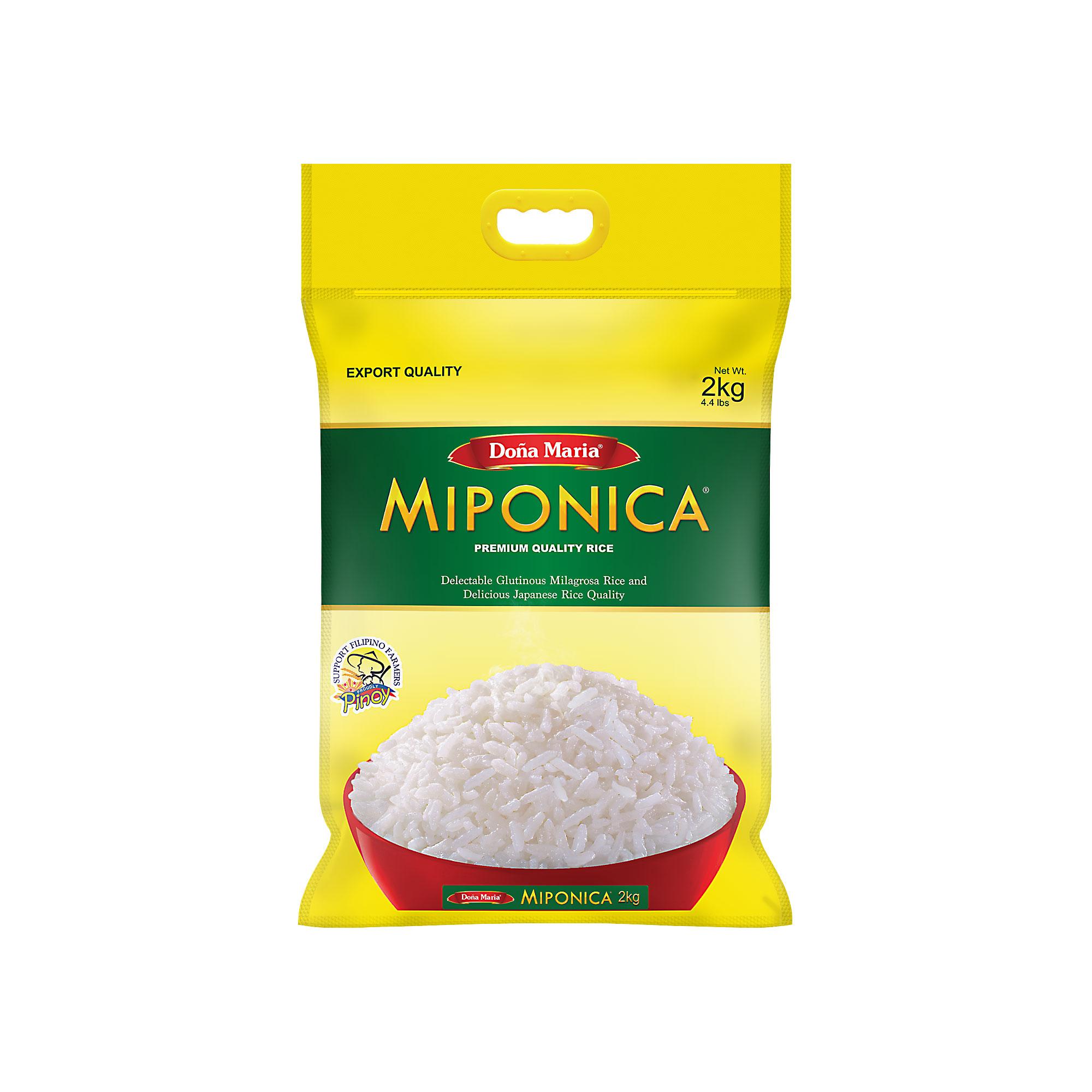 Dona Maria Miponica White 2KG - Sticky and Fluffy Rice | Lazada PH