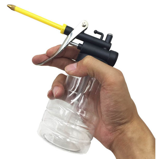 240mL Oiler Oil Pot ~~~~ High Pressure Hand Pump Oiler Oil Pot Can ...