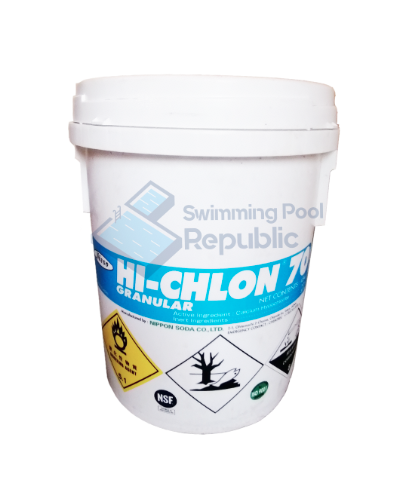 SWIMMING POOL CHEMICALS, Hi-Chlon, Chlorine Granular 70% Calcium ...
