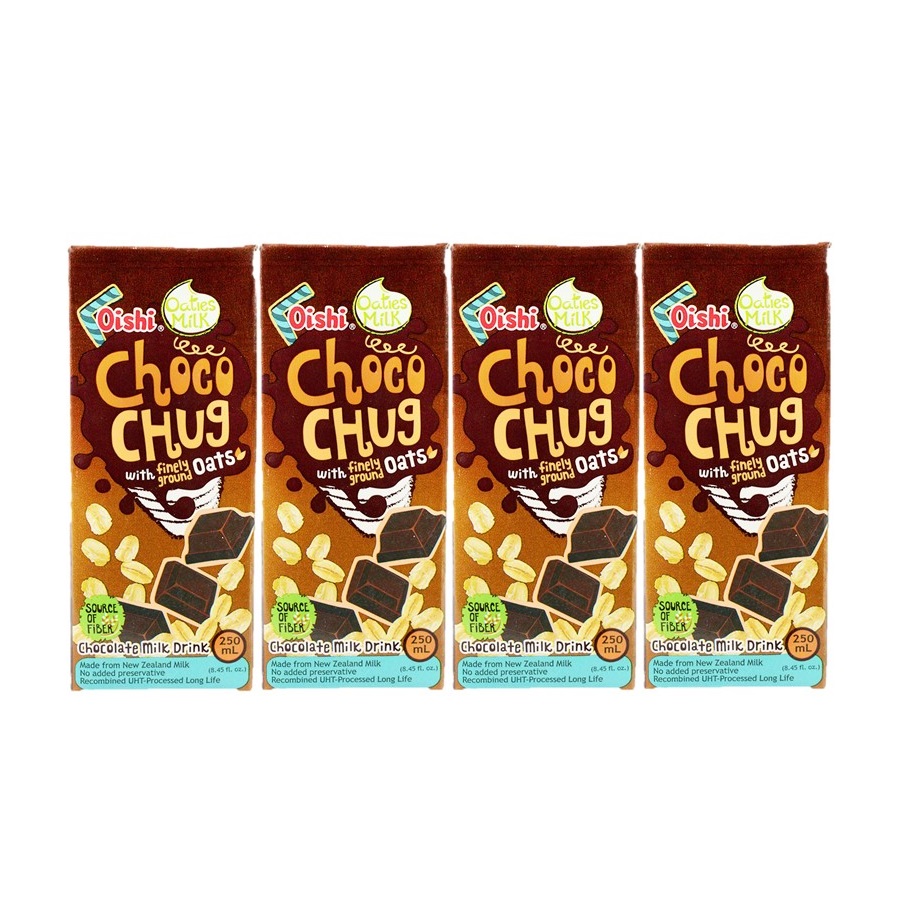 Oishi Choco Chug 250ml x 4 | Lazada PH