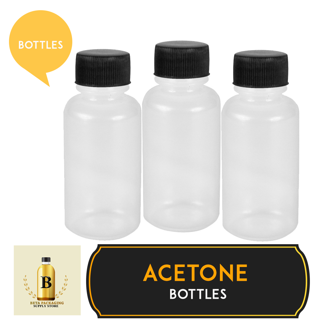 Acetone Bottles 30 ml (50 pcs) | Lazada PH