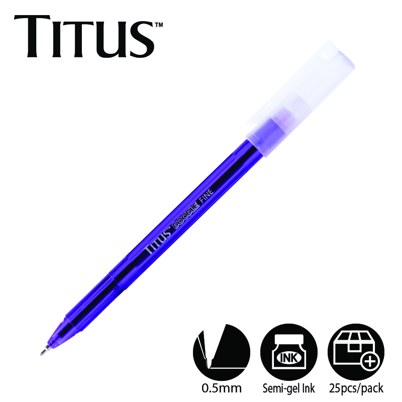 25pcs Titus Doodle Fine 0.5 Ballpen | Lazada PH