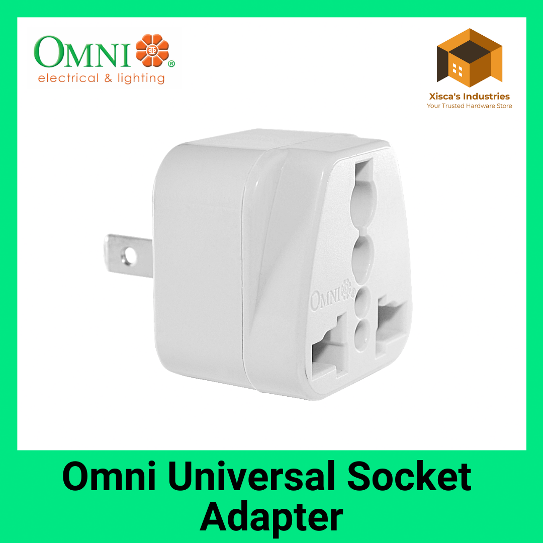 Omni Universal Socket Adapter 10A 250V~ #WUA-002 Travel Adapter | Lazada PH