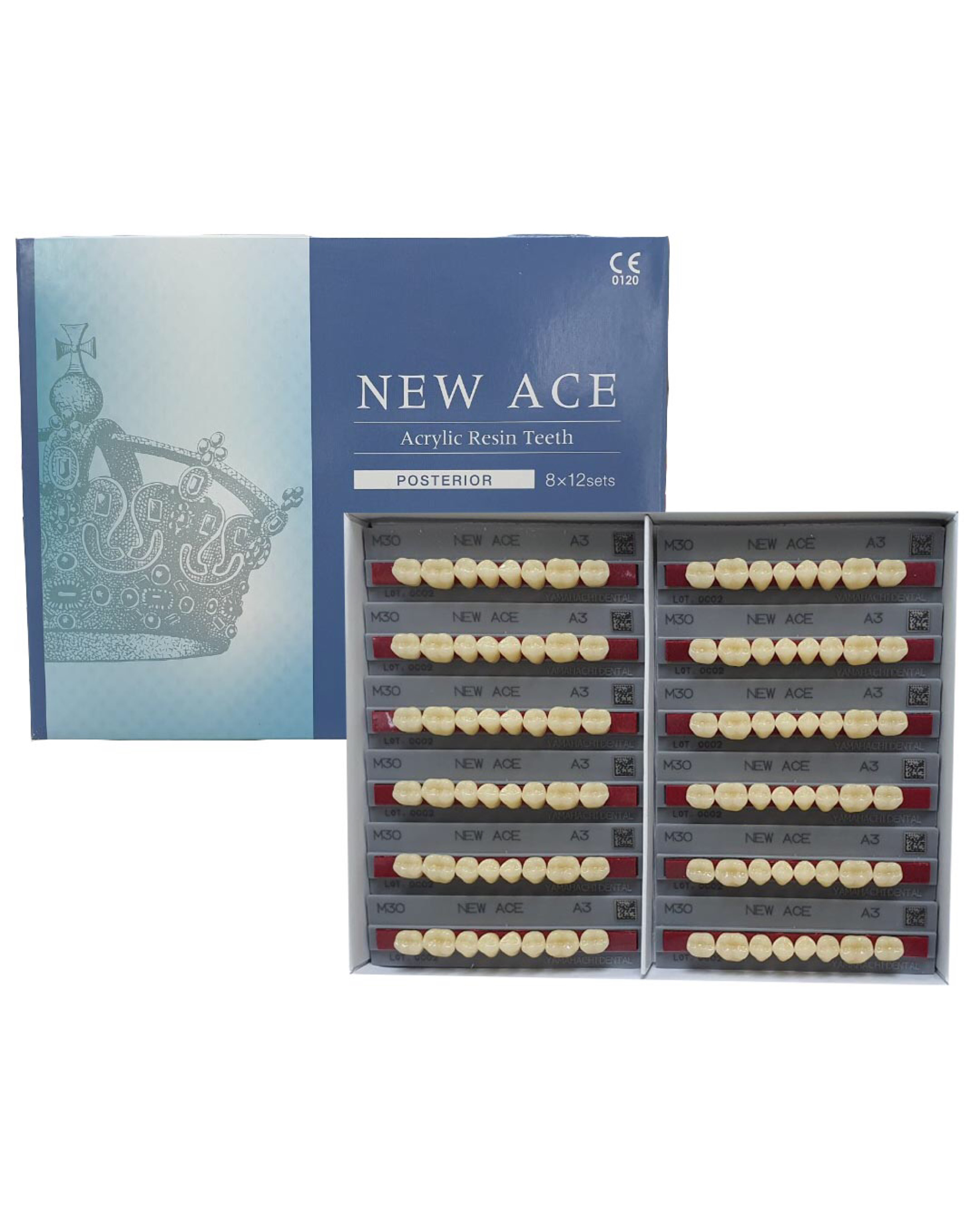 New Ace Posterior Acrylic Teeth Resin (M32 UPPER A1) ( 1 box) | Lazada PH