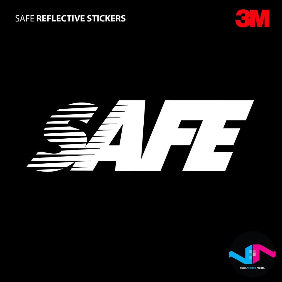 SAFE 3M Reflectorized Sticker | Lazada PH
