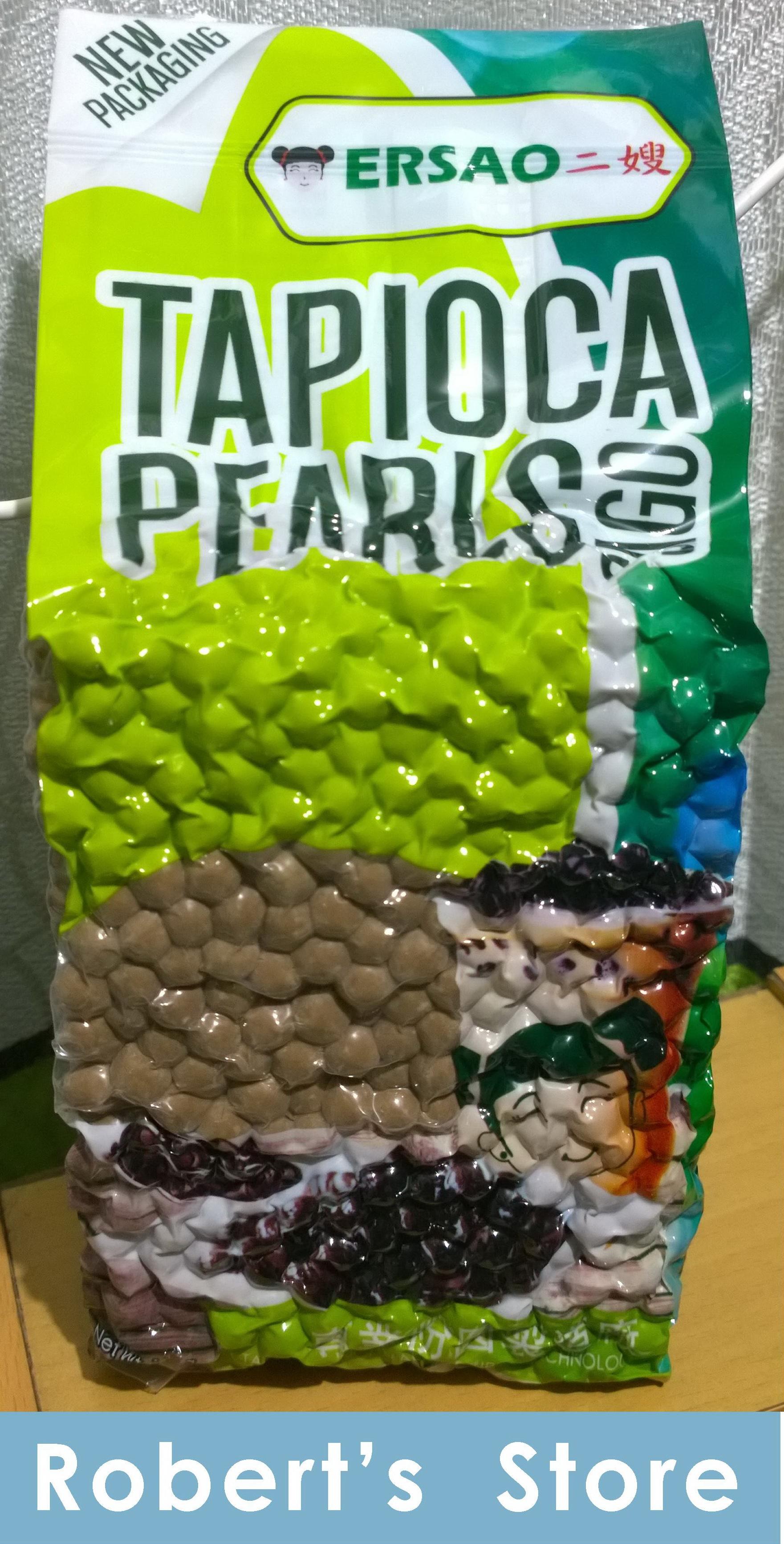 Ersao ( Chewy ) Black Tapioca Pearls 1kg | Lazada PH