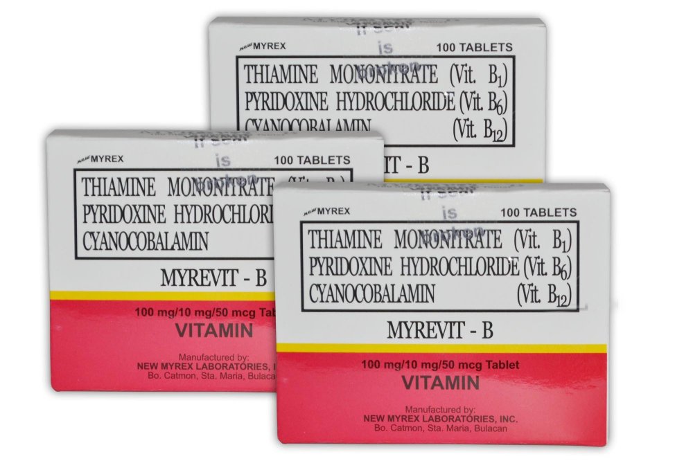 Myrevit B Complex Tablet Bundle of 3 | Lazada PH