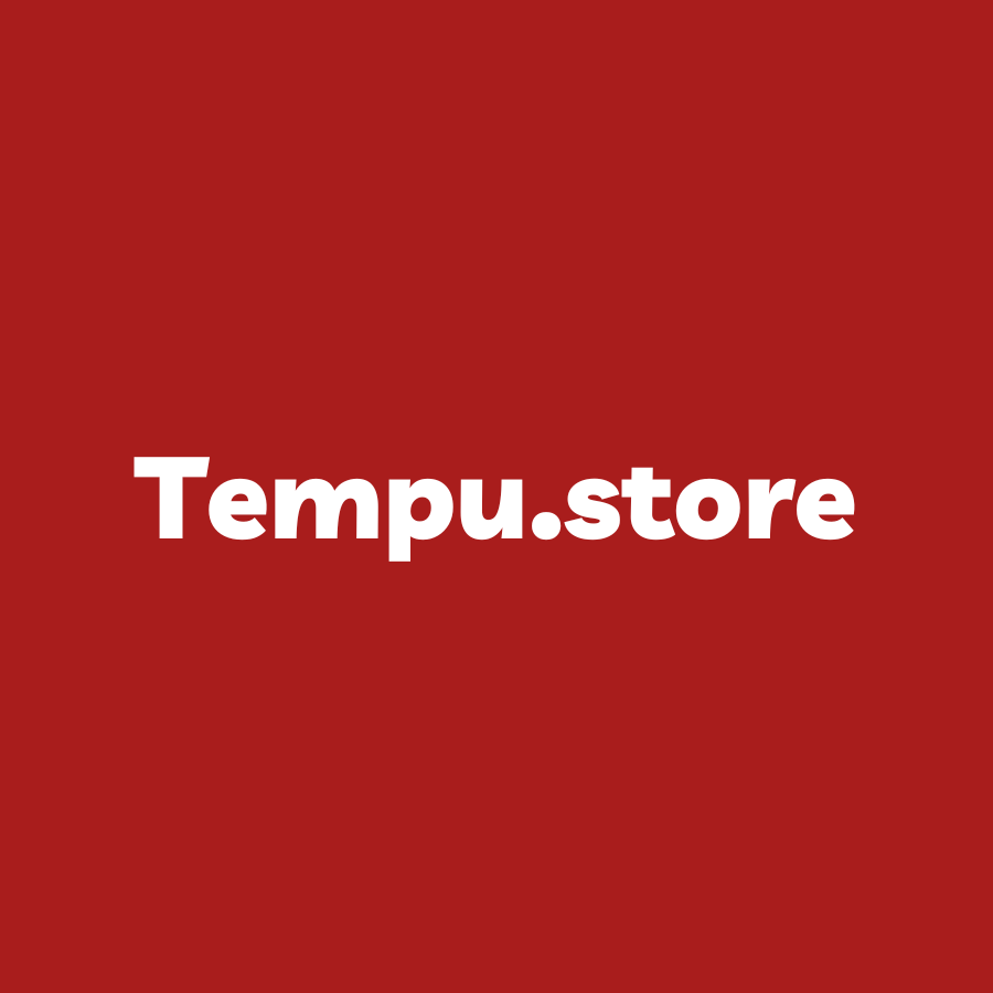 tempu.store Official Store in the Philippines, Online Shop 02 2025