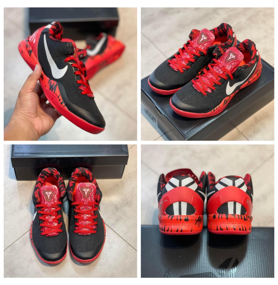 Kobe 8 Black And Red