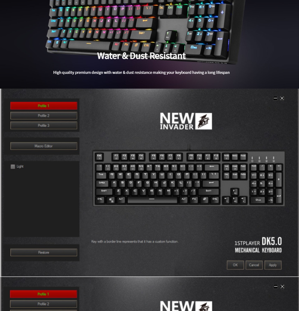 Software, Per-Key Quality Testing Hands-On The 1STPLAYER, 54% OFF