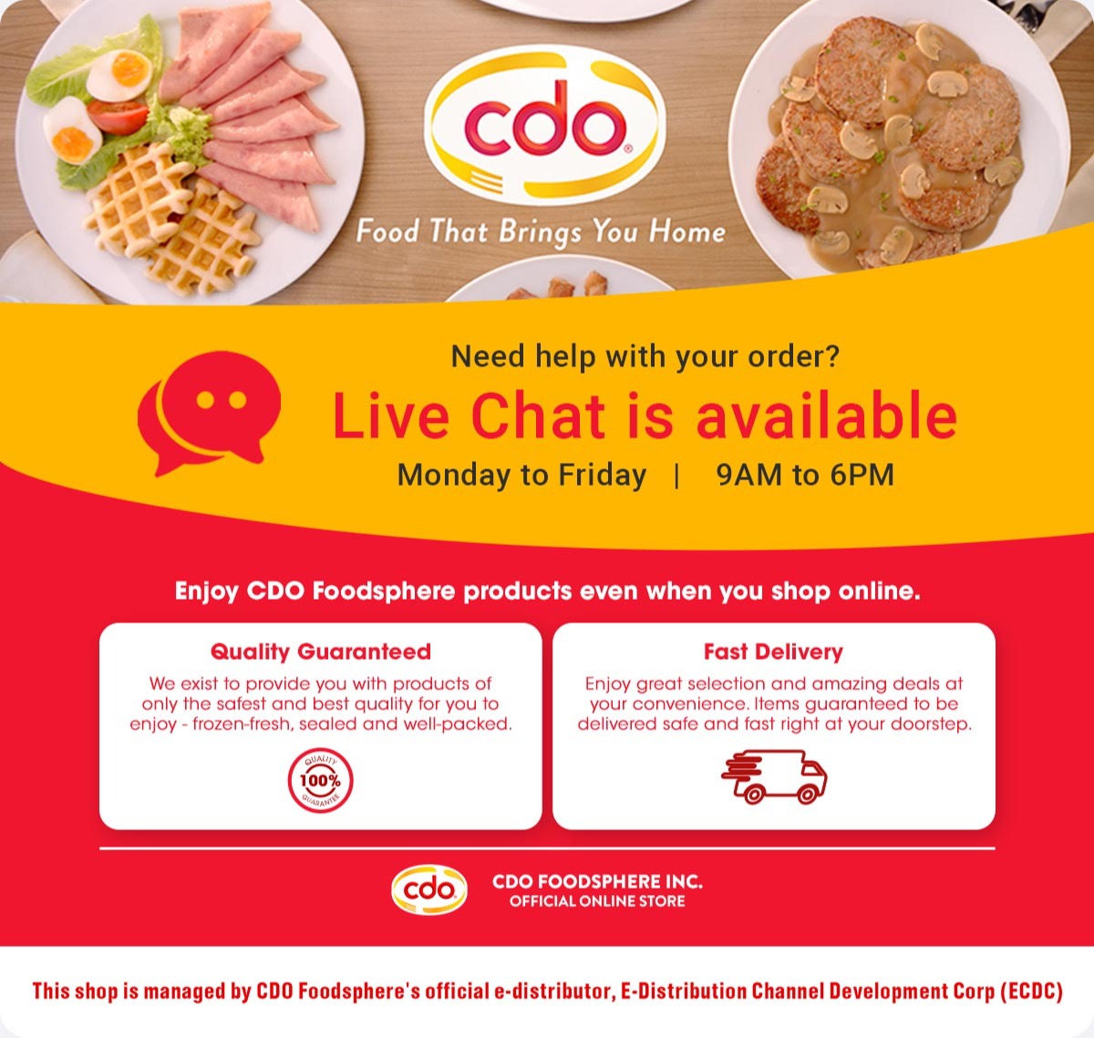 CDO Frozen Foodstore Philippines Official Online Store | Shop Now on Lazada