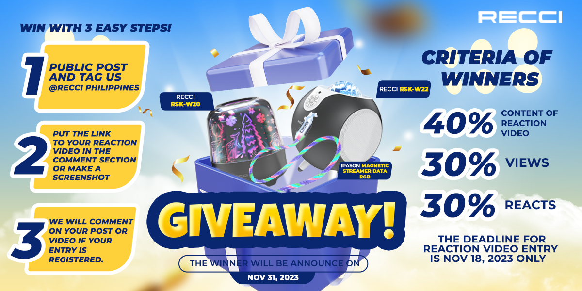 Recci Official Shop Philippines Official Online Store | Shop Now on Lazada