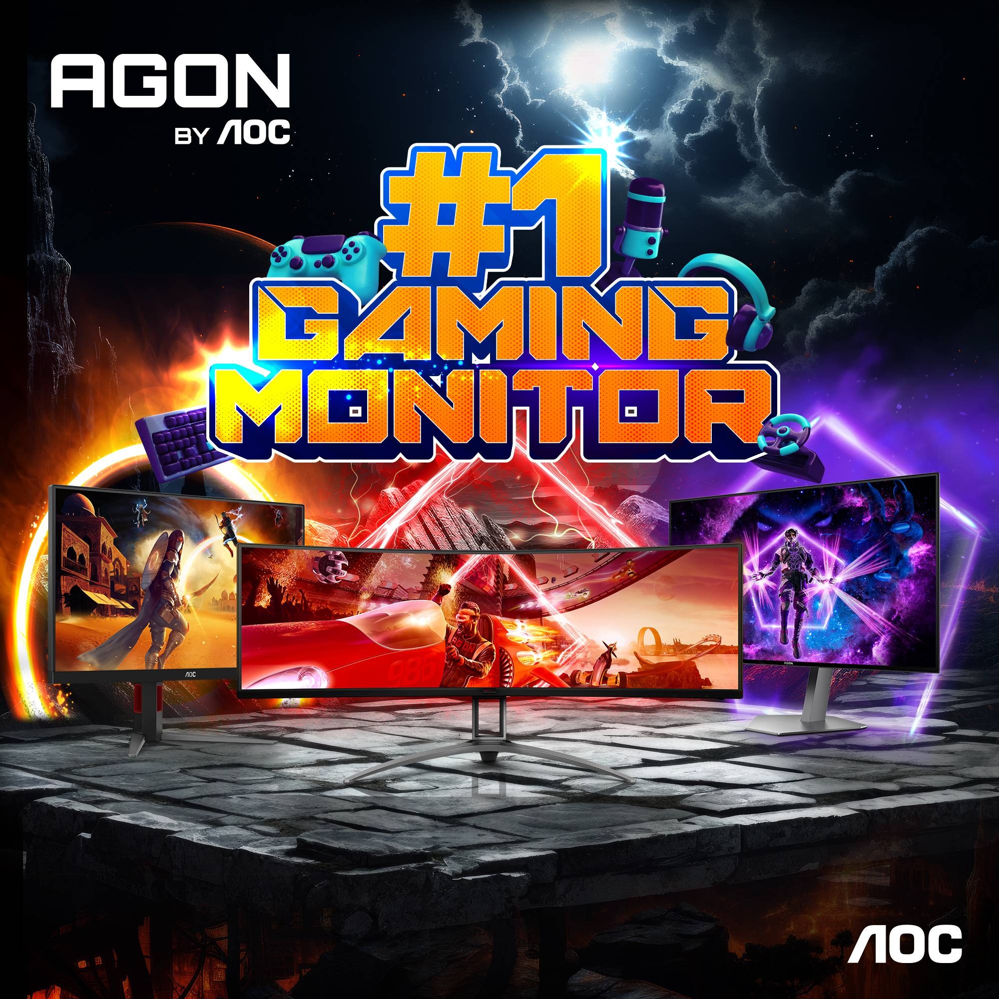 Agon by AOC Monitors Philippines Official Online Store | Shop Now on Lazada