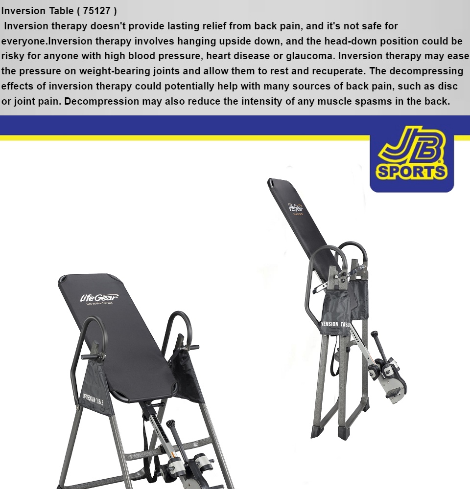 Life Gear Inversion Table Assembly Instructions