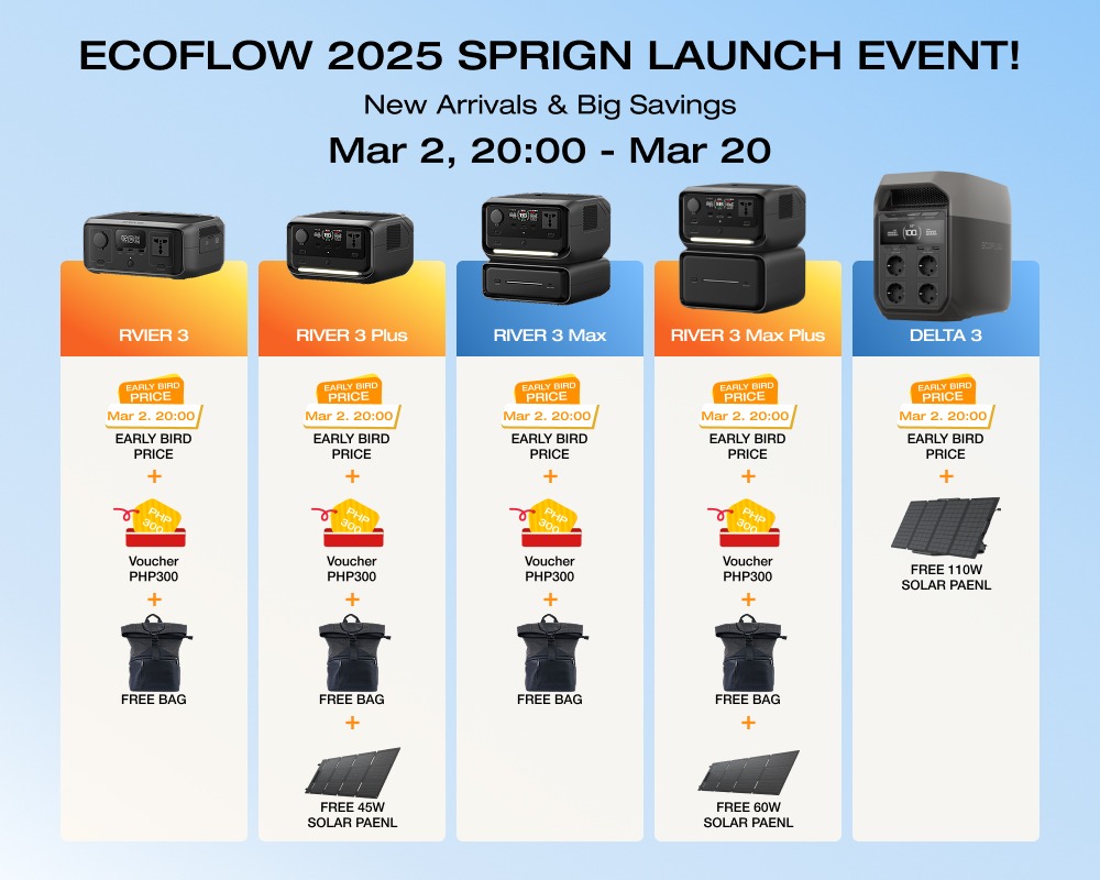 ECOFLOW Official Store in the Philippines, Online Shop 03 2025