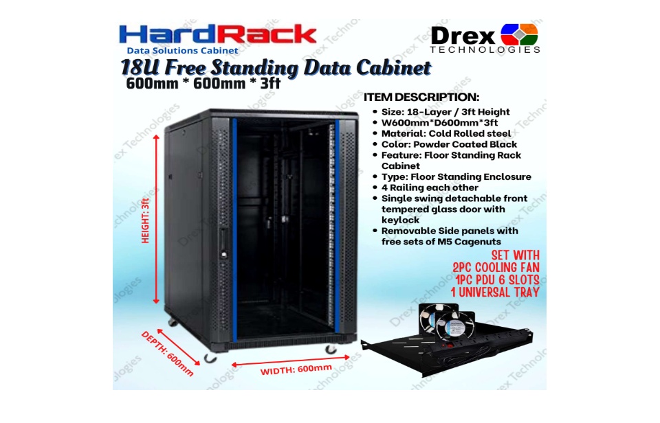 18U Server Cabinet | Cabinets Matttroy