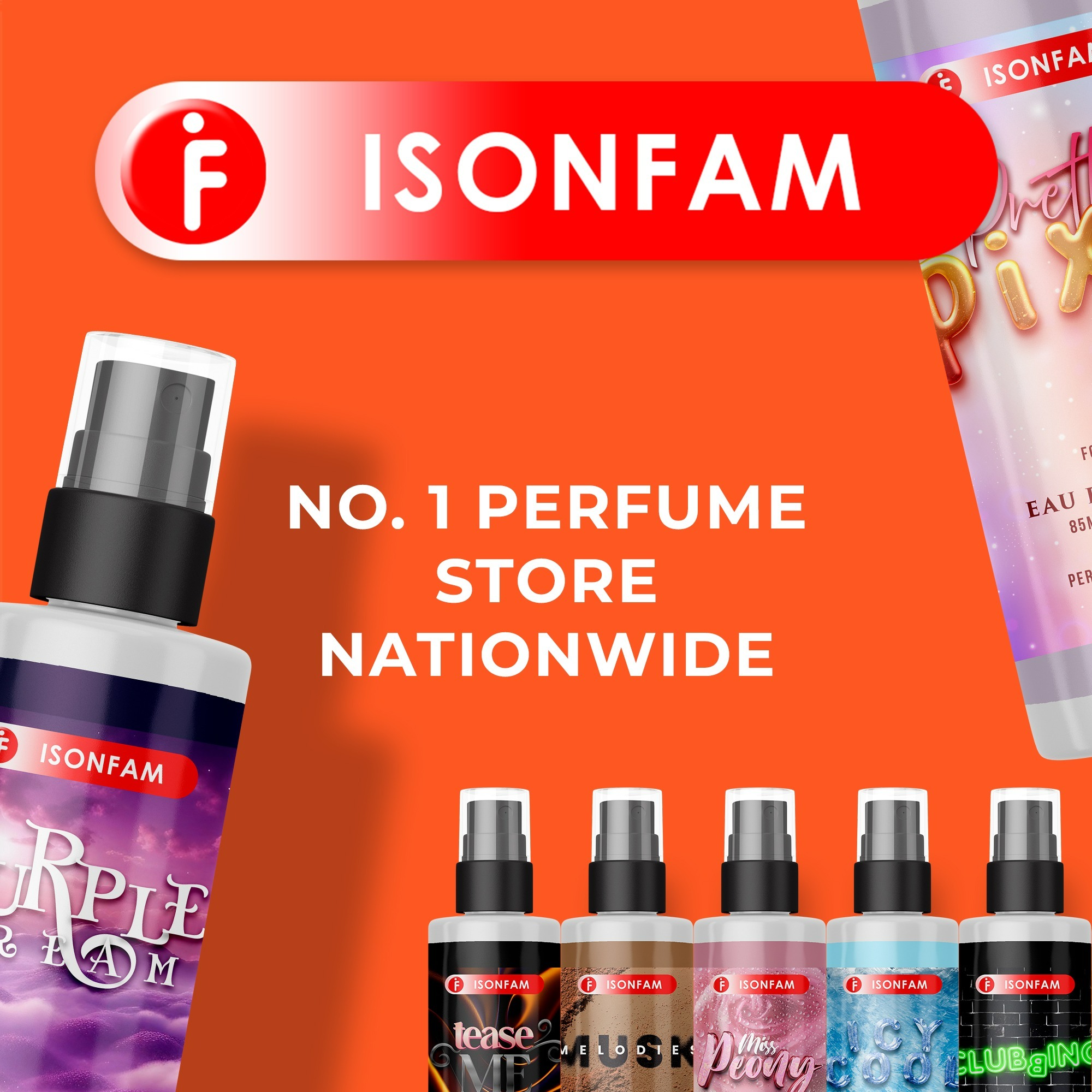 ISONFAM PERFUME SHOP Official Store in the Philippines, Online Shop 01 2025
