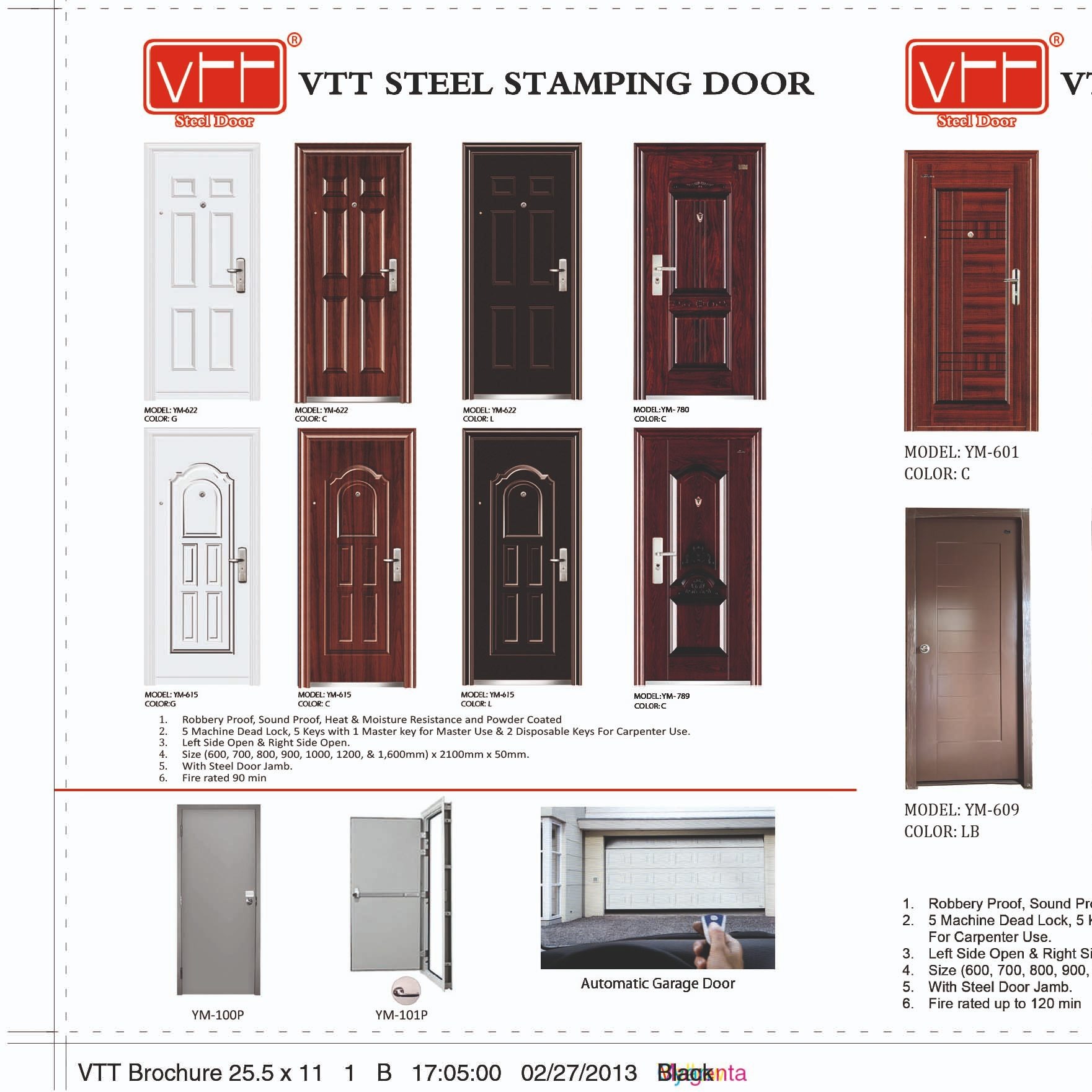 Shop online with VTT Steel Door & HDF Door Supplier now! Visit VTT ...