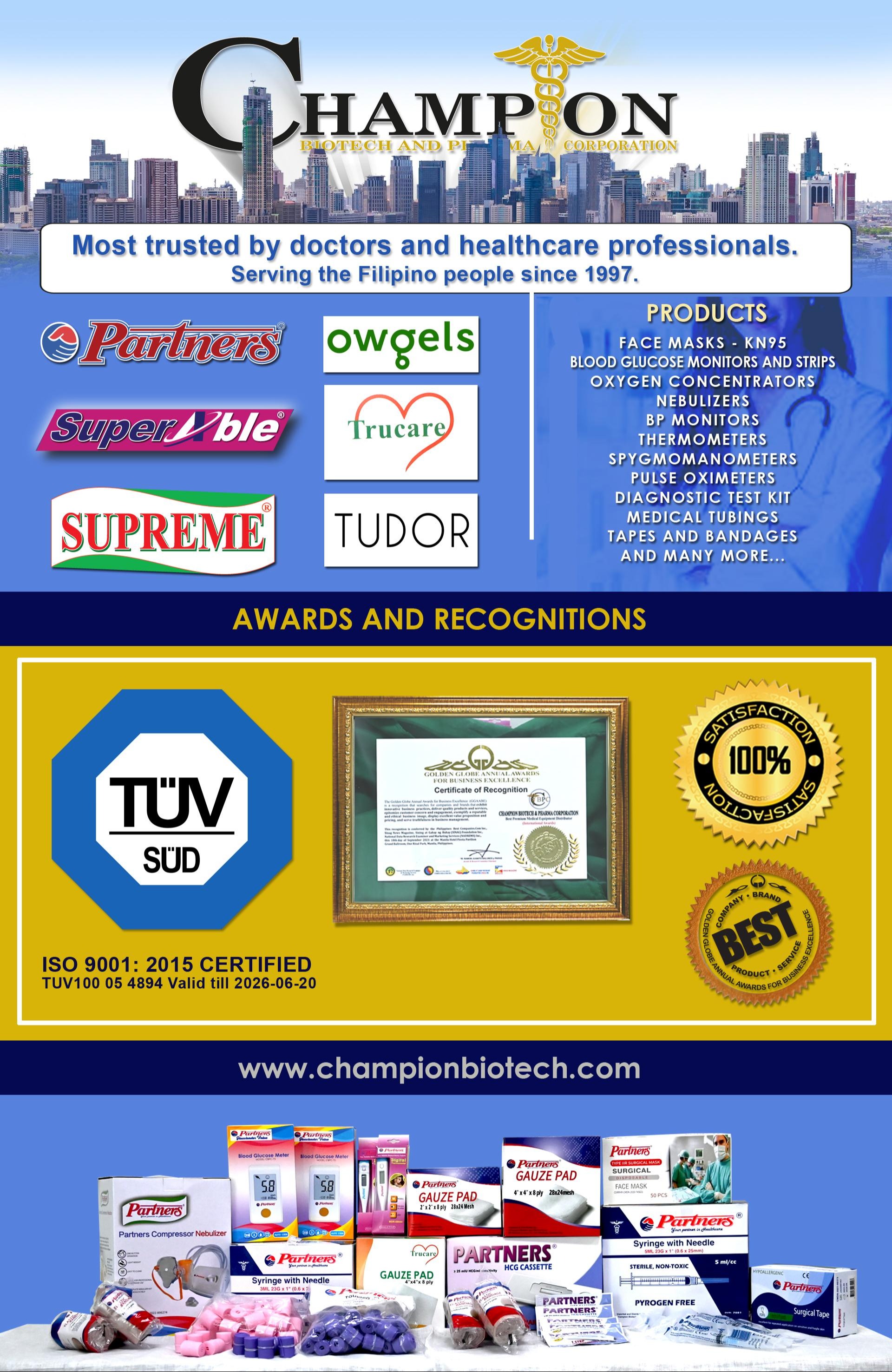 Champion Biotech Official Store in the Philippines, Online Shop 09 2024